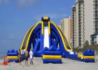 China Amazing Large Inflatable Slide / Giant Inflatable Pool Slide For Child for sale