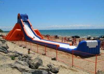 China Durable Commercial Grade Giant Inflatable Water Slide For Adults EN71 for sale