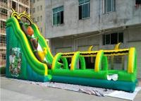 China Lovely 7M Height Bee Shape Giant Inflatable Water Slide With Pool for sale