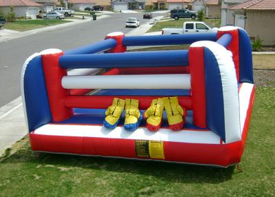 China 2 Person Inflatable Boxing Ring , PVC Inflatable Fighting Court for Kids for sale