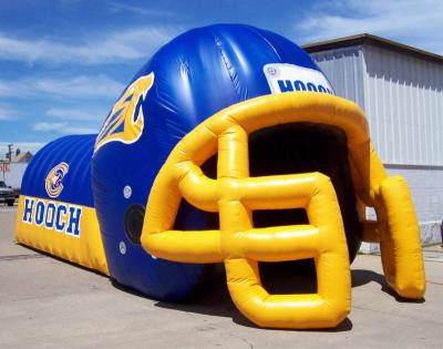 China Durable Inflatable Sports Games PVC Tarpaulin Inflatable Entrance Tunnel for sale