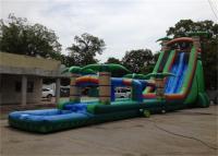 China Attractive Big Commercial Inflatable Backyard Water Slide For Adult for sale