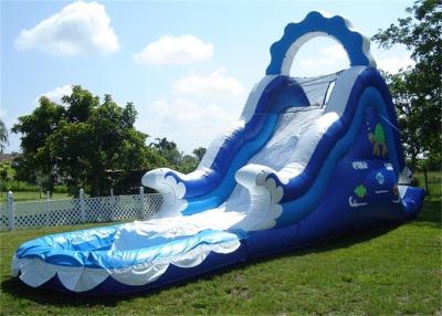 China Mini Inflatable Water Slides , Small Inflatable Pool Slide For Water Park for sale