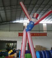 China 2 Legs Inflatable Advertising Products Air Dancing Man For Christmas for sale
