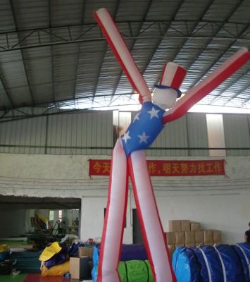 China 2 Legs Inflatable Advertising Products Air Dancing Man For Christmas for sale