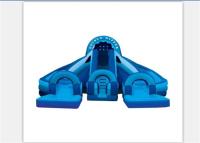 China Huge Durable Long Inflatable Water Slides With Double Dipper EN71 for sale