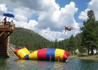 China ODM Jumping Water Catapult Blob Inflatable Toys For Swimming Pools for sale