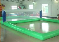 China Floating Inflatable Water Sports Gmaes Toys Volleyball Inflatable Court for sale
