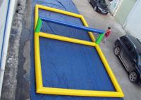 China Fun Inflatable Pool Toys Inflatable Beach Volleyball Court For Water for sale