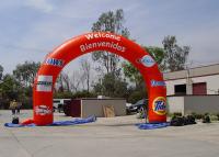 China Red Excellent waterproof  PVC Inflatable Advertising Products Arch for Event for sale