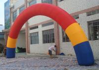 China PVC Inflatable Advertising Products Rainbow Standard Arch for Event for sale