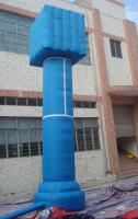 China Red / Blue Outdoor Celebration PVC Inflatable Advertising Column for Event for sale