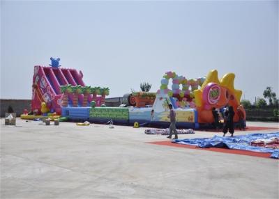 China Exciting Inflatable Obstacle Course , Adrenaline Rush Inflatable Extreme Obstacle Course for sale