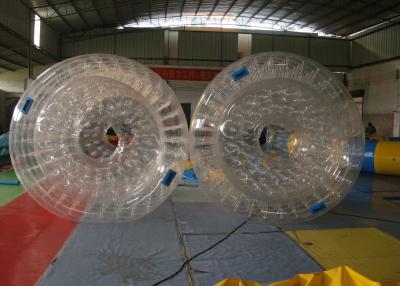 China Waterproof Plato PVC Inflatable Water Toys , Inflatable Water Roller for sale