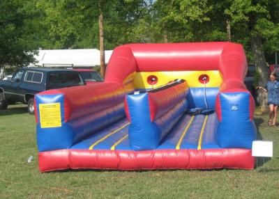 China Customized Inflatable Interactive Games Bungee Run Inflatables For Adults for sale