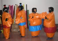 China EN14960 Durable Kids Inflatable Sumo Wrestling Suits For Interactive Games for sale