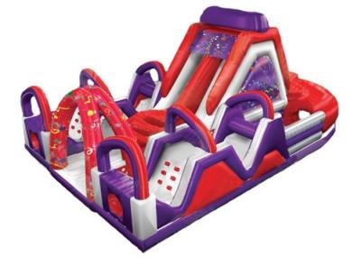 China Colorful Inflatable Bouncy Obstacle Course / Inflatable Assault Course for sale