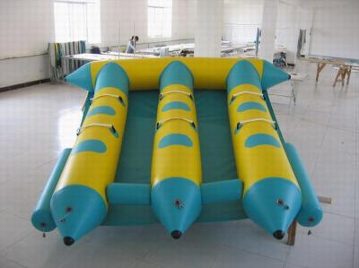 China 6 Person Inflatable Water Toys ,  Plato PVC Tarpaulin Inflatable Water Flyfish for sale