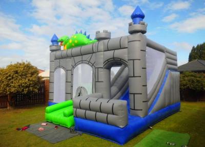 China Rent Giant Commercial Inflatable Combo, Dragon Bouncy Castle With Slide Hire for sale