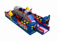 China CE Approved Outdoor Giant Inflatable Obstacle Course Games For Adults for sale