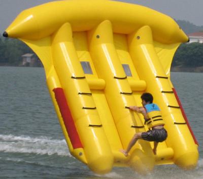 China Exciting Inflatable Toy Boat , 0.9mm PVC Inflatable Flyfish for Water Sport for sale