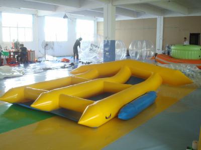 China 2 Person Inflatable Toy Boat , PVC Tarpaulin Inflatable Water Flyfish for sale