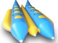 China 8 Person Double Lane Water Inflatable Banana Boat With PVC Tarpaulin for sale