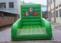 China Plato PVC Tarpaulin Inflatable Sports Games / Inflatable Basketball Court For Shooting for sale