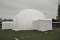 China Giant White Event Dome Inflatable Tent Water Proof PVC For Exhibition for sale