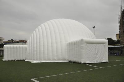 China Giant White Event Dome Inflatable Tent Water Proof PVC For Exhibition for sale