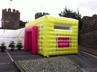 China Colorful Mini Inflatable Advertising Tent With High Temperature Resistance for sale