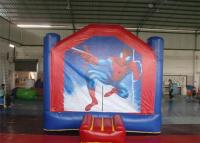 China Funny Spiderman Inflatable Bouncer / Kids Backyard Bouncers For Park for sale