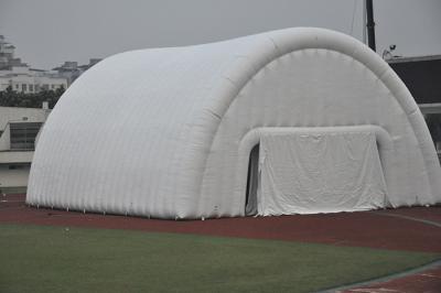 China Professional Outdoor White PVC Inflatable Sport Tent For Event 40 × 15m for sale