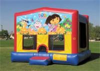 China Professional Dora Inflatable Bouncer Princess Bounce House For Party for sale