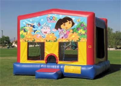 China Professional Dora Inflatable Bouncer Princess Bounce House For Party for sale