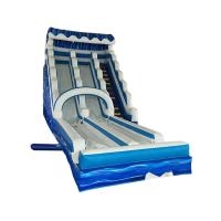 China Full Color Backyard Inflatable Water Park Slide For Adult for sale