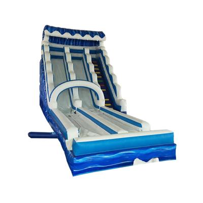 China Full Color Backyard Inflatable Water Park Slide For Adult for sale