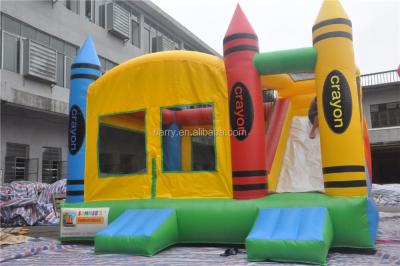 China Tarpaulin Jumping Bouncy Castle Bouncer Slide Game Inflatable Combo for sale