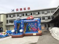 China EN71 Inflatable Bouncer House Slide Combo For Kids 3-18 Years Old for sale
