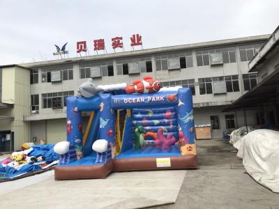 China EN71 Inflatable Bouncer House Slide Combo For Kids 3-18 Years Old for sale