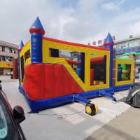 China Customized Small Inflatable Combo Bouncer Slide Fire Resistant for sale