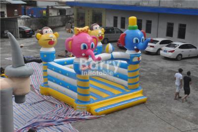 China Animal Theme Inflatable Bouncing House Children'S Blow Up Bouncy Castle for sale