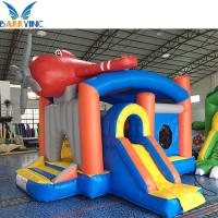 China 6mLX5mWX4mH Inflatable Bouncer Kids Jumping Castle With Slide for sale