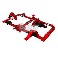 China Flame Resistance Inflatable Aqua Park Floating Water Play Equipment for sale