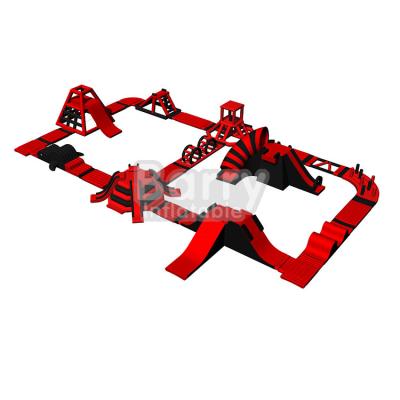 China Flame Resistance Inflatable Aqua Park Floating Water Play Equipment for sale