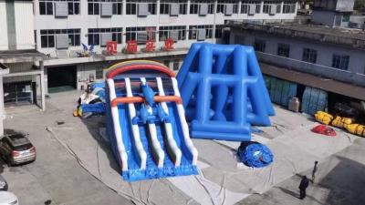 China OEM Tarpaulin Commercial Inflatable Slide Blow Up Dry Slide for sale