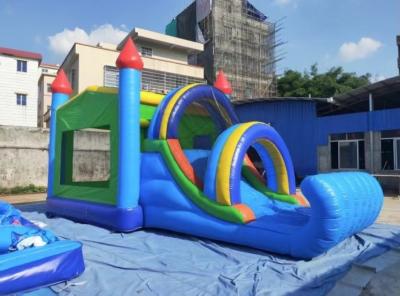 China Plato 1000D Inflatable Combo Slide Bouncy Castle Jumper Park for sale