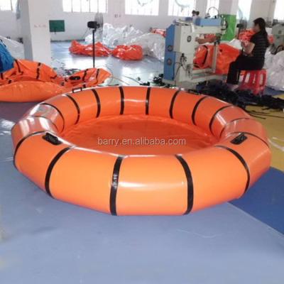 China Custom Portable Water Pool Orange Kids Inflatable Swimming Pool for sale