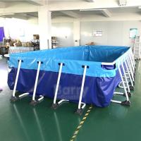 China PVC Tarpaulin Liner Portable Water Pool For Amusement Water Park Equipment for sale