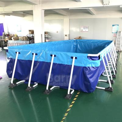 China PVC Tarpaulin Liner Portable Water Pool For Amusement Water Park Equipment for sale